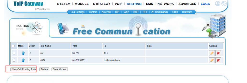 Inbound Routing, Outbound Routing | OpenVox Document Center